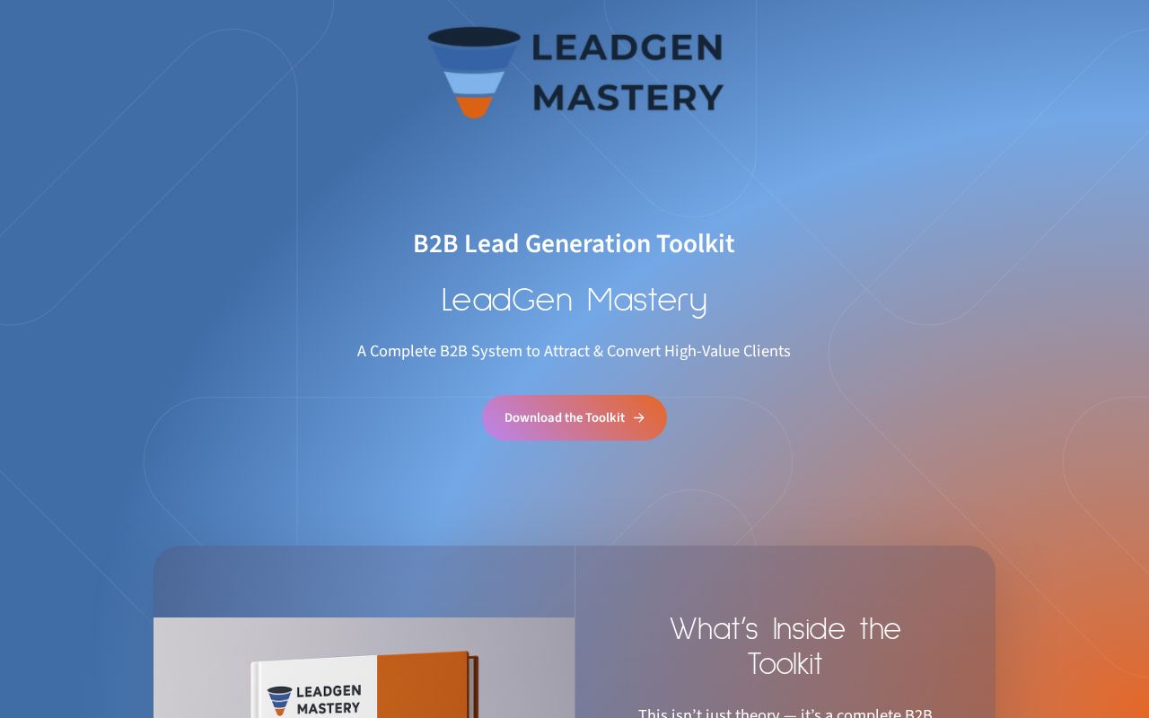 LeadGen Mastery